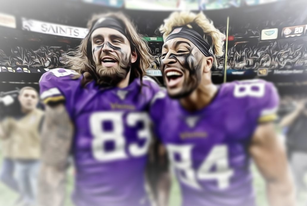 Upstart Vikings TE Bolts for Broadway - Vikings Territory