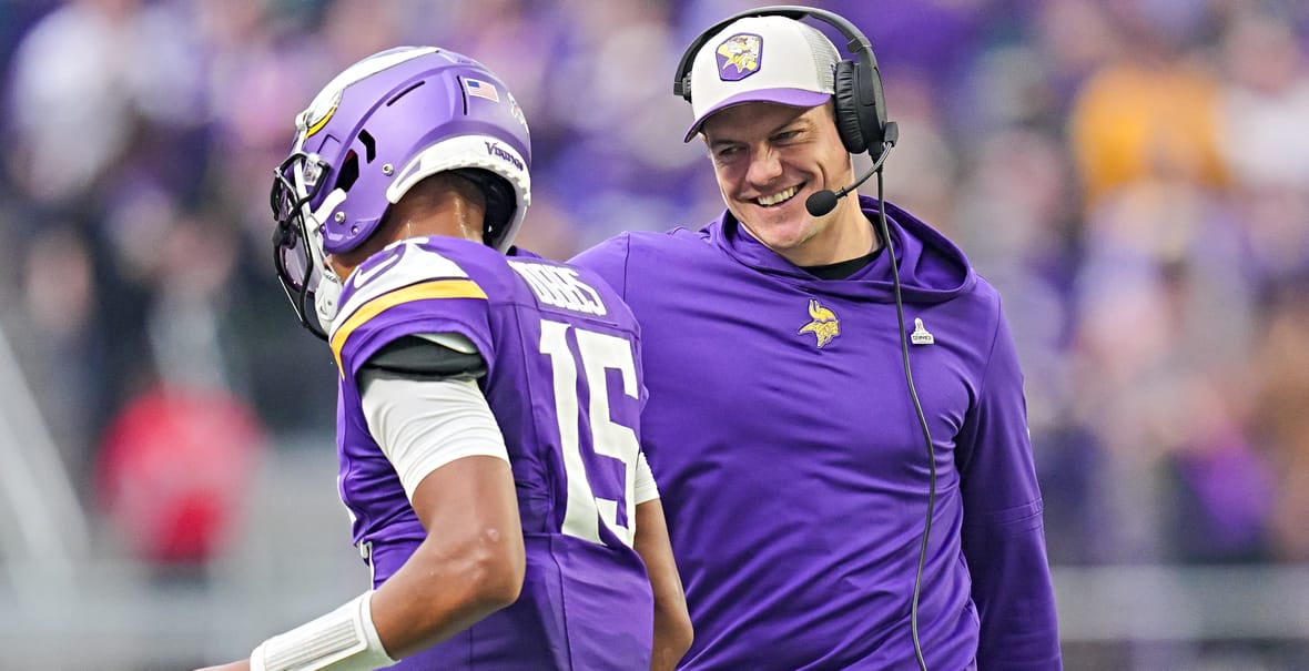 Vikings Coach Still Has the Wheels