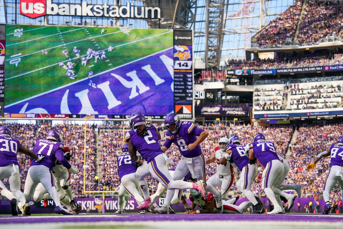Vikings May Have a '70-30 Rotation'