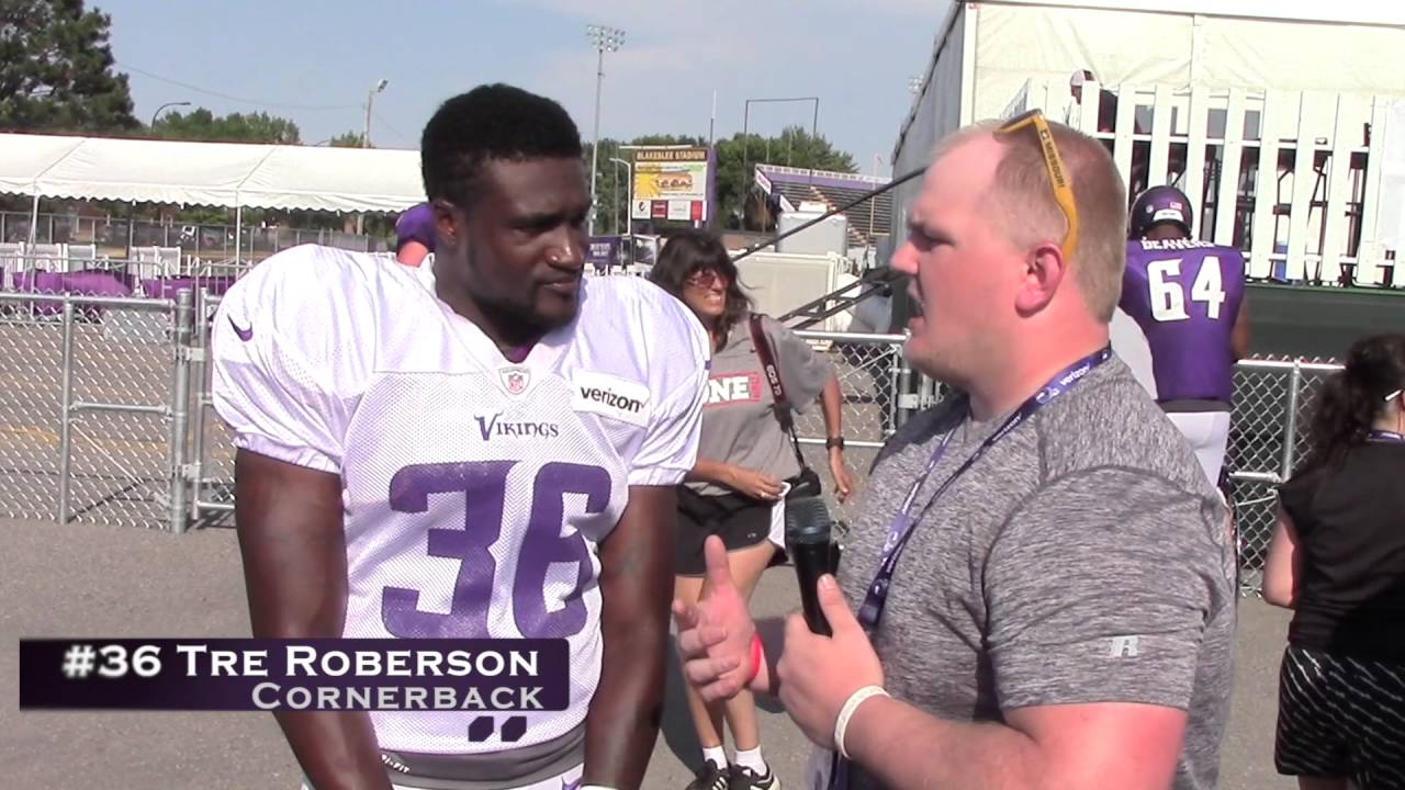 Tre Roberson Shining Bright At Training Camp - Vikings Territory