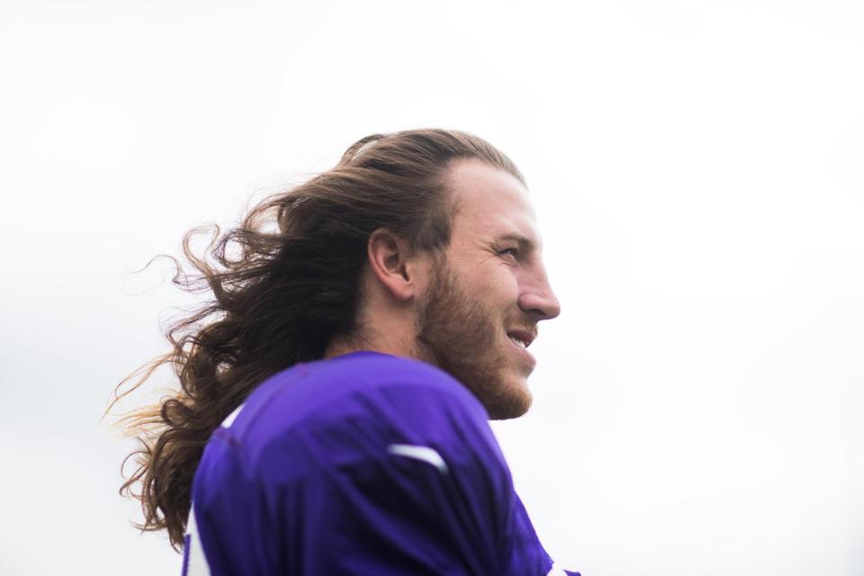 David Morgan's Role Growing On And Off The Field - Vikings Territory