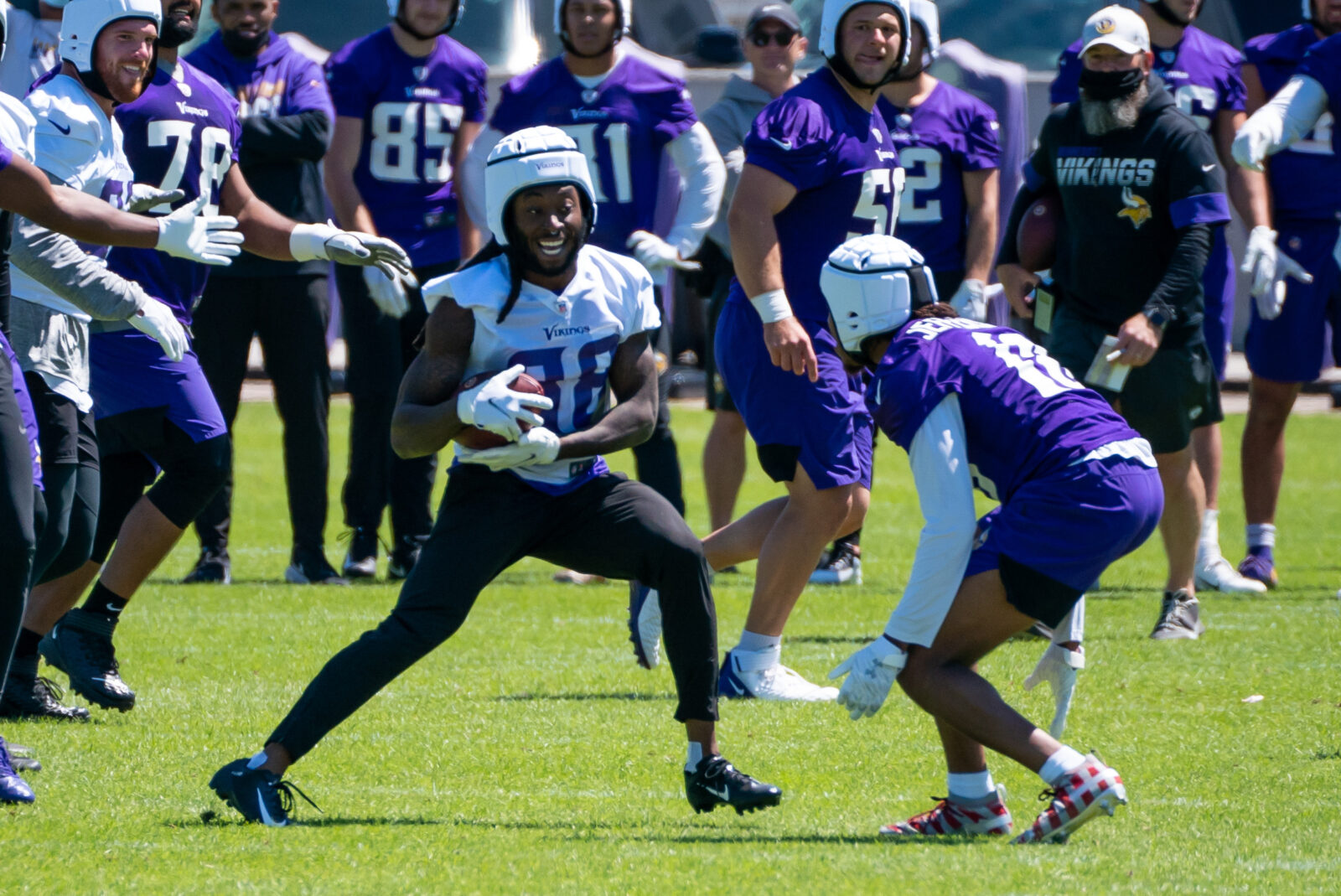 For Vikings, Harrison Hand Wins the Month of June - Vikings Territory