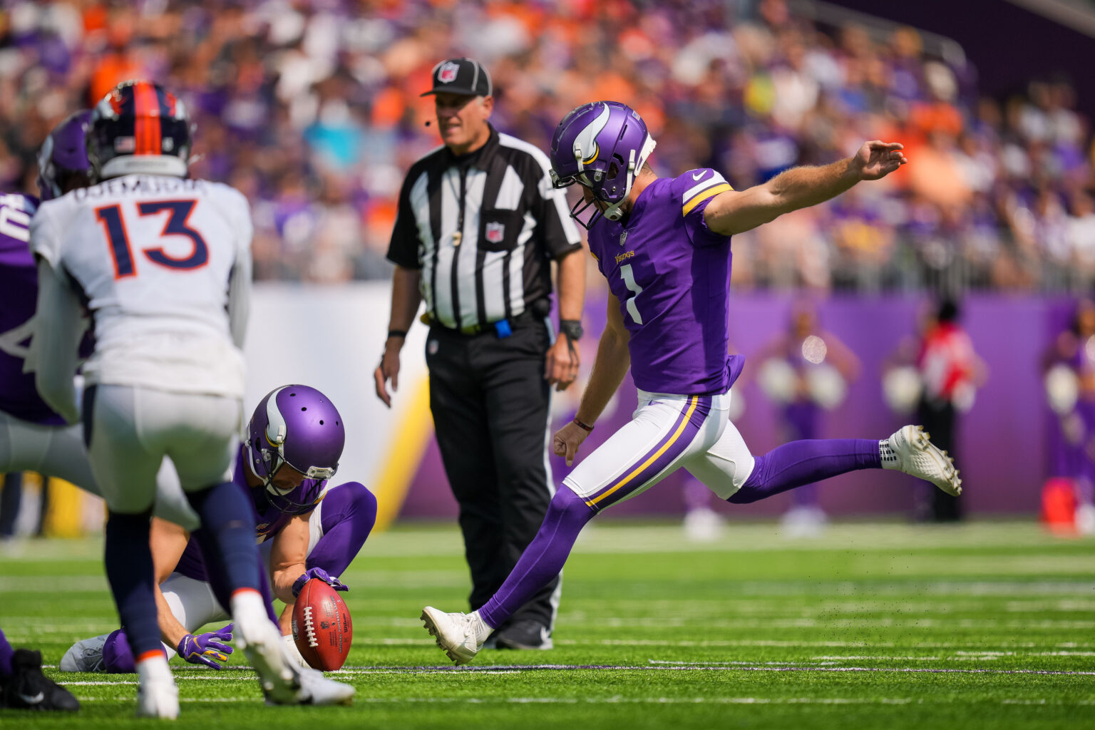 Greg Joseph Shaping Up for Big Season - Vikings Territory