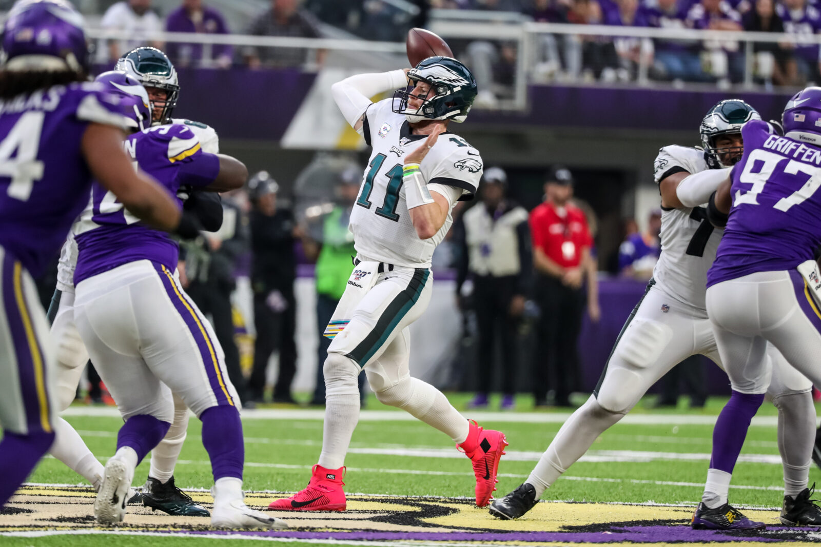 Flashback Friday: Vikings Throttle Eagles in 2019 - Vikings Territory Flashback Friday: Vikings Throttle Eagles in 2019 - Vikings Territory