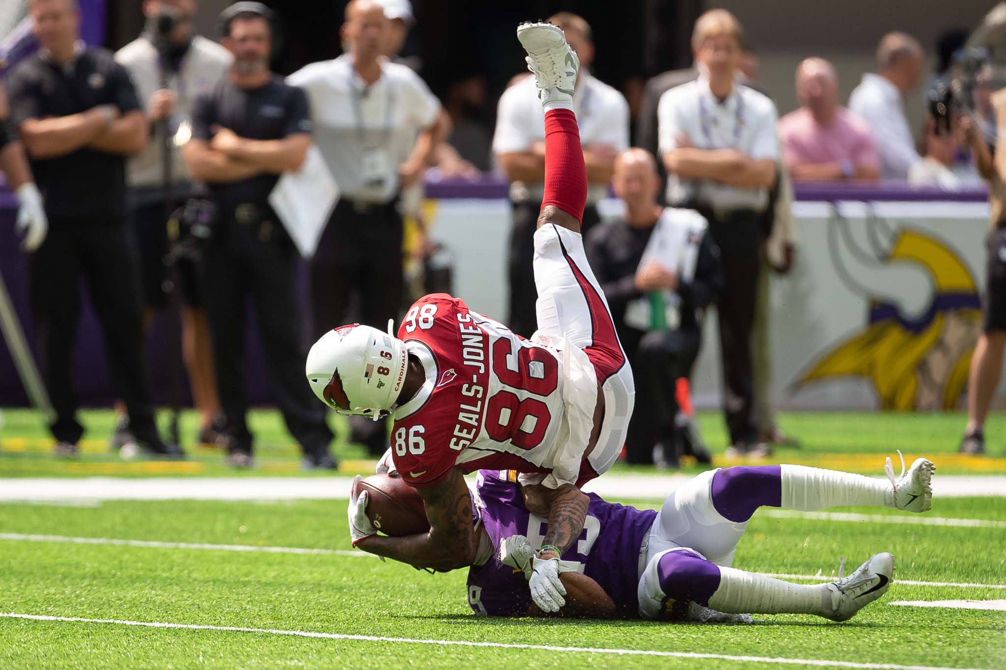 Ex-Vikings Safety Tears ACL