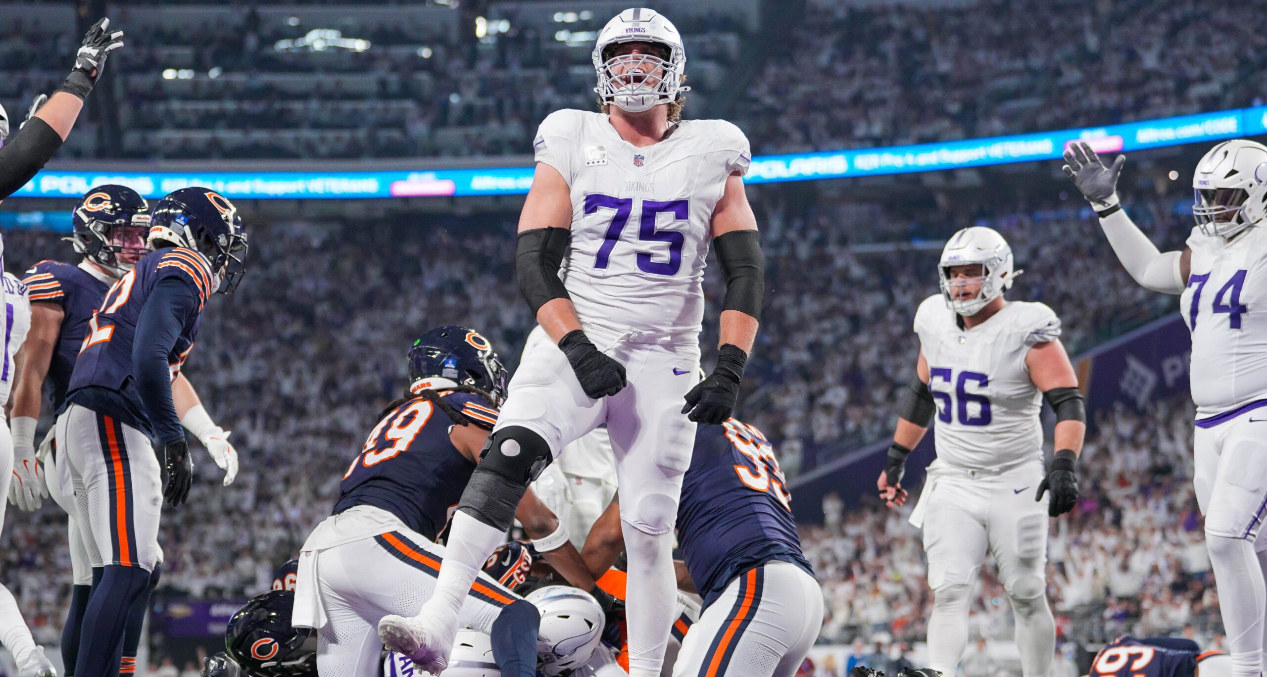 The Vikings Roster with the Draft 4 Weeks Out